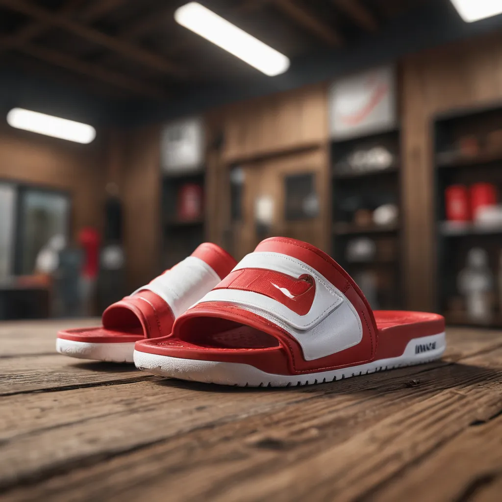 Exploring Red and White Nike Slides: A Comprehensive Analysis