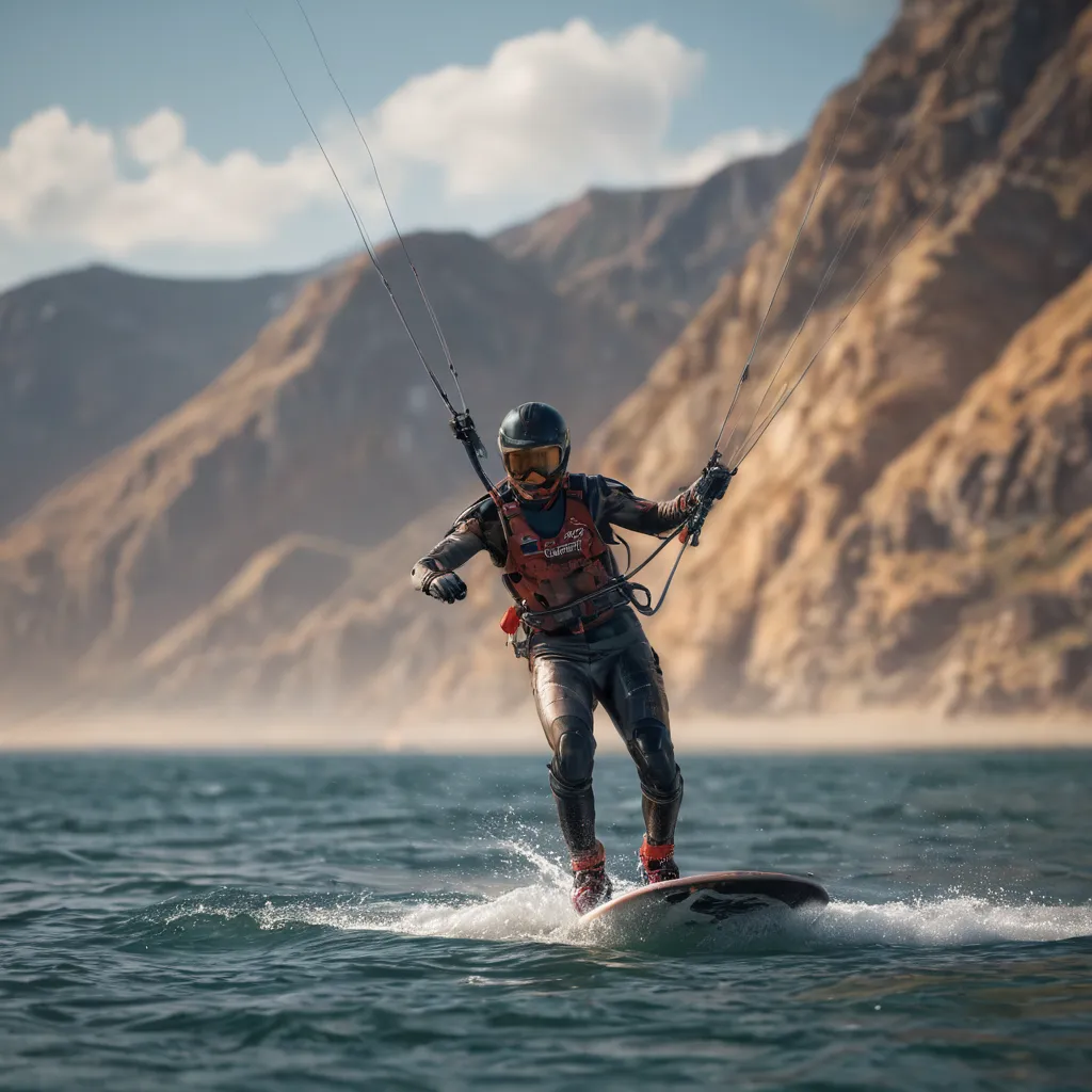 Kiteboarding Meets Mountain Boarding: A Unique Blend