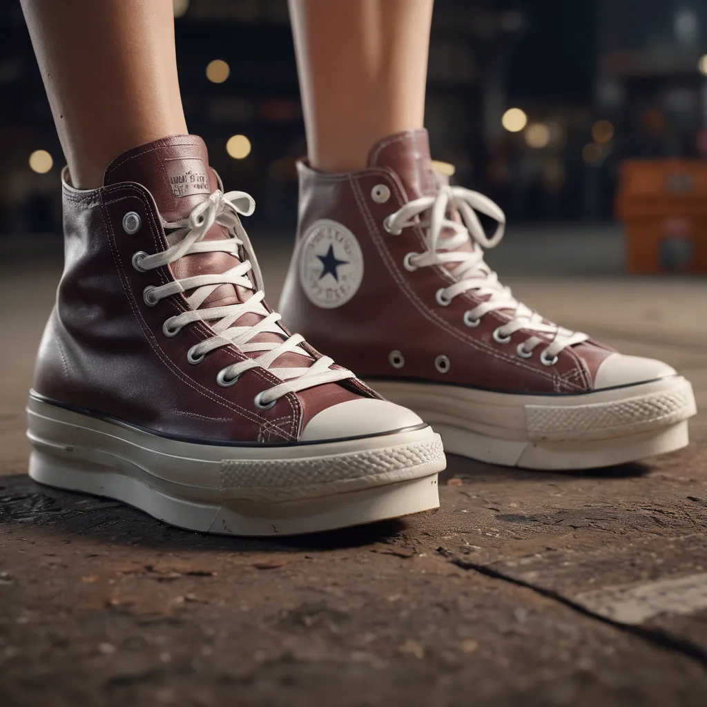 Exploring the Platform Chunky Converse Sneakers