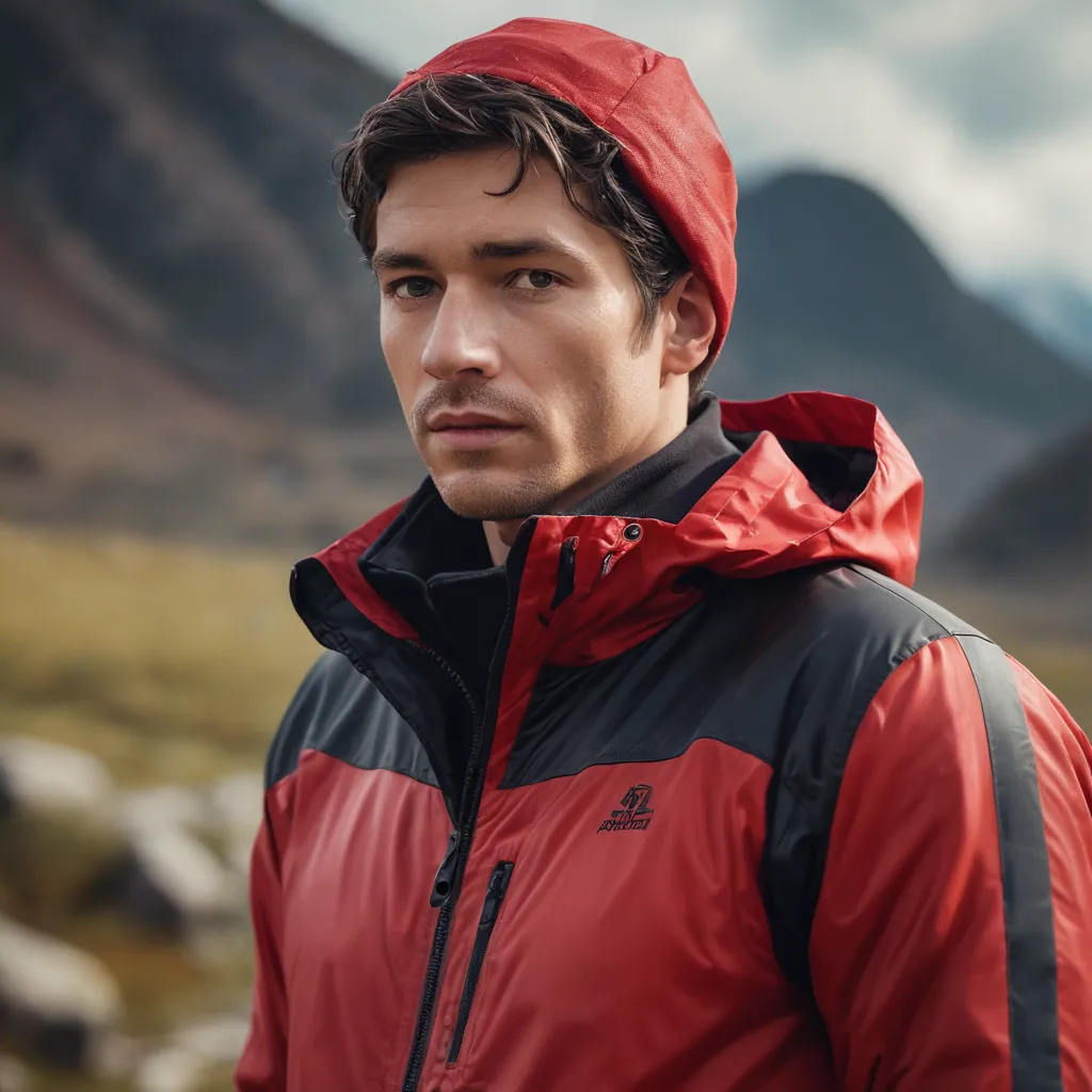 The Red and Black Windbreaker: A Detailed Overview