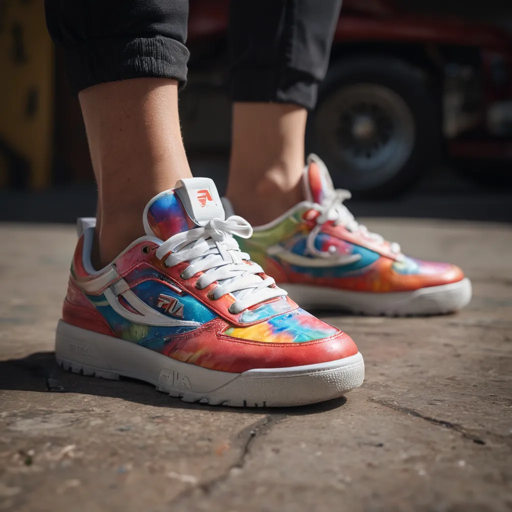 Exploring the Fila Disruptor Tie Dye Phenomenon