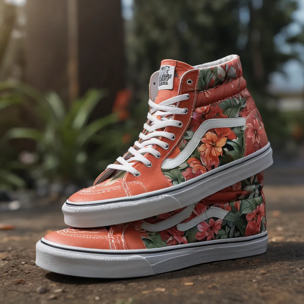 Exploring the Allure of Hawaiian Floral Vans High Tops