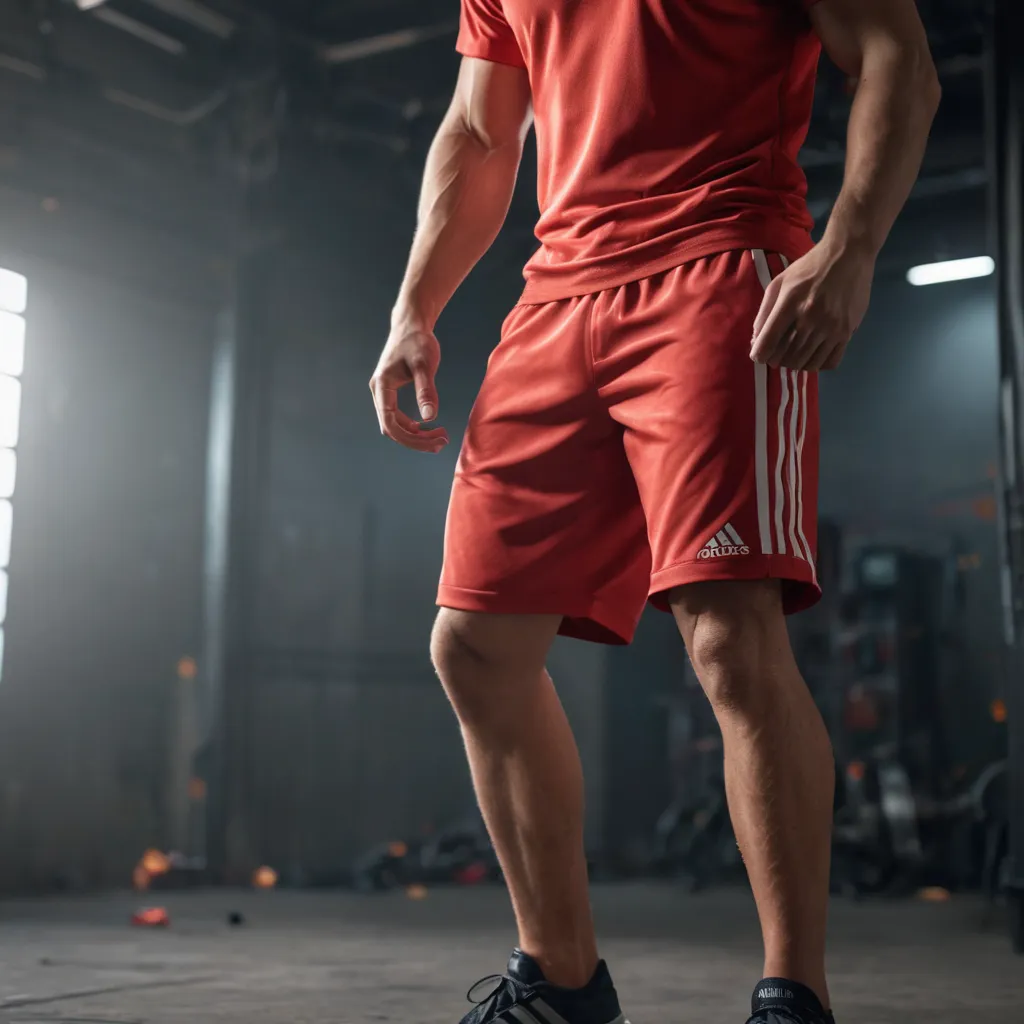 Men's Red Adidas Shorts: Performance Meets Style
