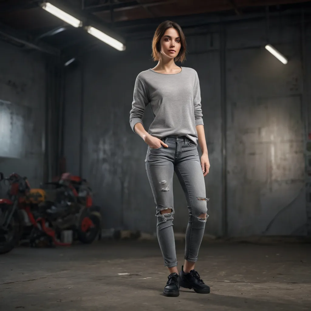 The Versatility and Appeal of Grey Ripped Skinny Jeans